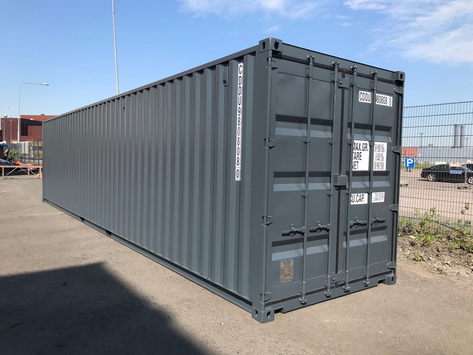 Branded container for project export | MC Containers