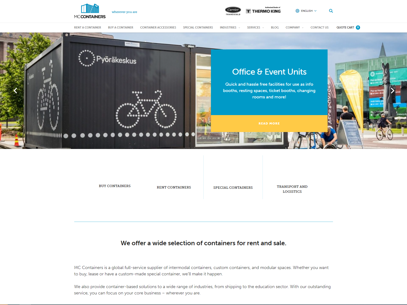 Website copycats on the move | MC Containers